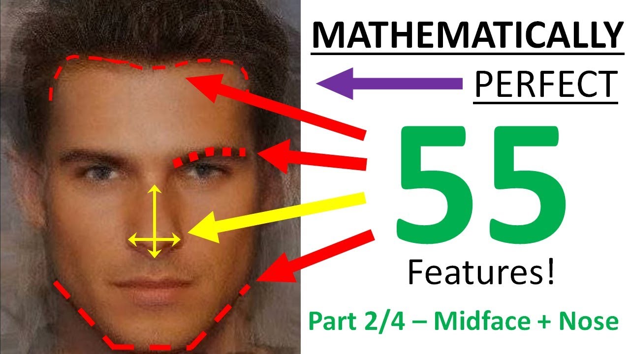 Midface and Nose - Analysing the Perfect Male Face (Part 2/4)