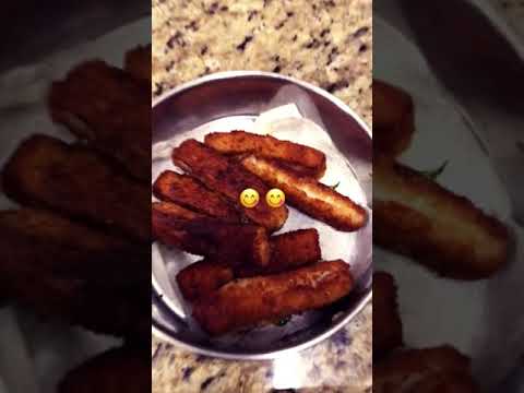 Costco Fish sticks with sauce
