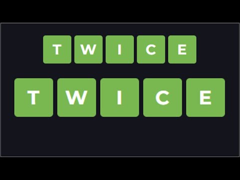 How To Solve The Same Wordle TWICE