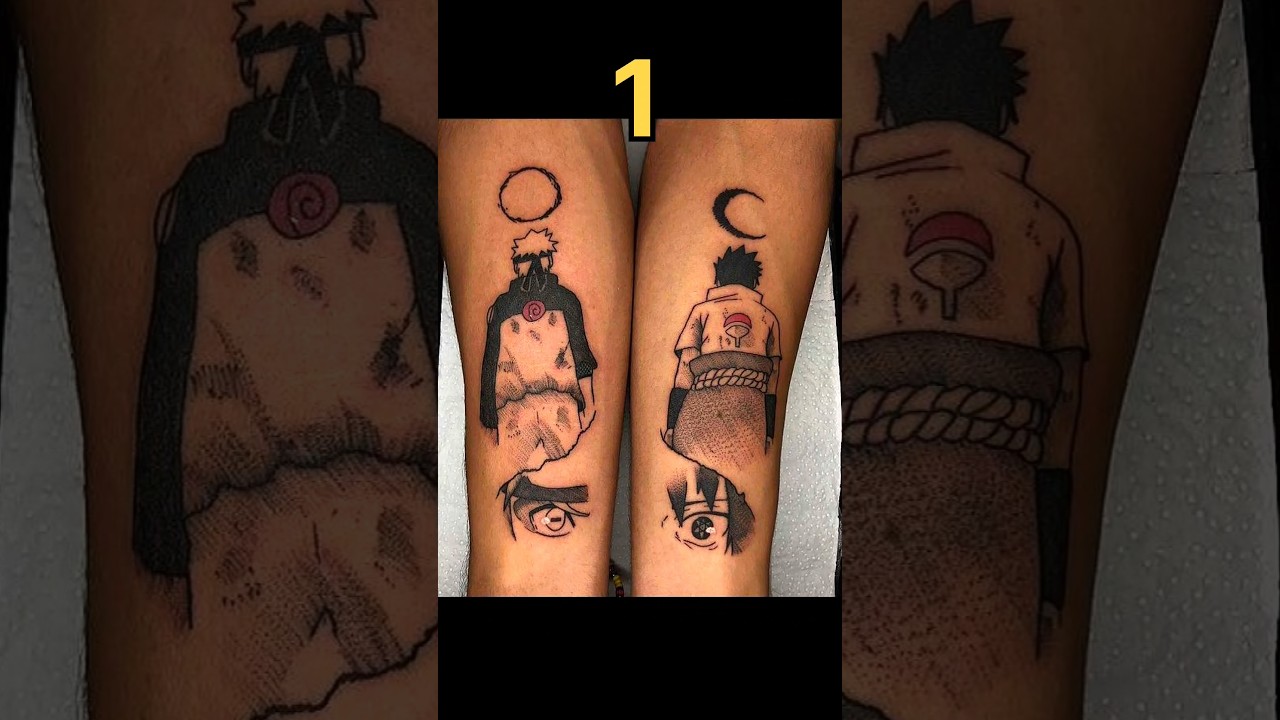 Best 5 Anime Tattoo Ideas #tattoo #tattooartist #tattooideas #trending
