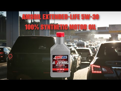AMSOIL EXTENDED-LIFE 5W-30 100% SYNTHETIC MOTOR OIL
