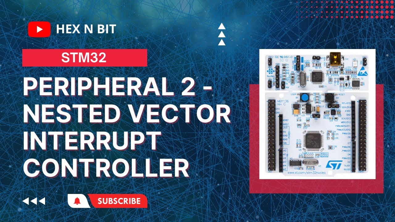 Tutorial 10:  Peripheral 2 - Nested Vector Interrupt controller (NVIC) in STM32