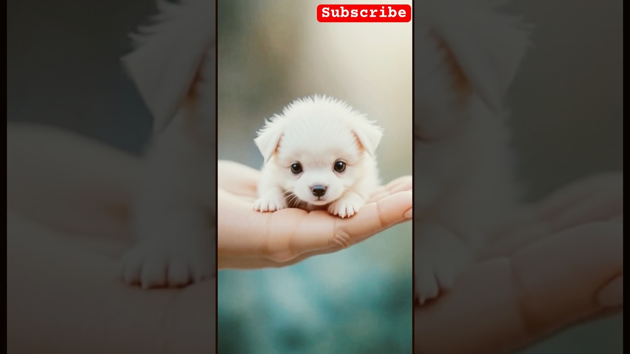 Cute puppy | The cutest little dog #cuteanimal #minianimals #shorts #ai #puppy #cutedog #shortfeed