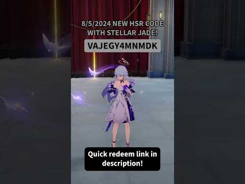 HSR Code 8 May 2024 #honkaistarrail #hsr #code #codes #robin #stellarjade #shorts