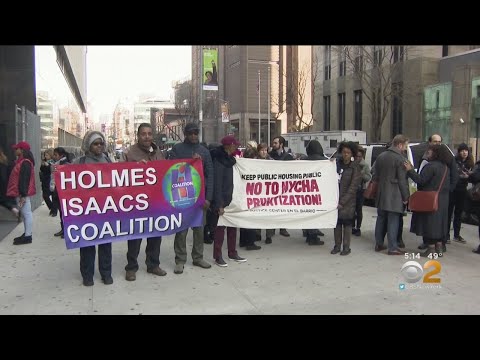 Fed-Up NYCHA Residents Rally In Lower Manhattan