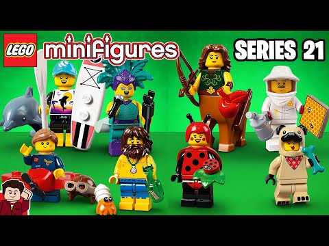 LEGO Minifigures Series 21 Officially Revealed