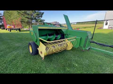 Lot 739 - John Deere 336 Kicker Bailer - Online Bidding ends June 30, 2025