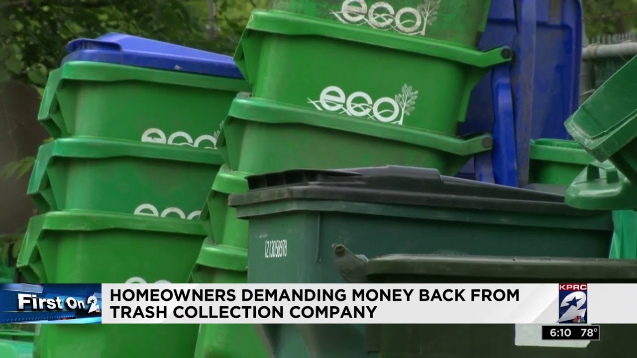 Homeowners demanding money back from trash collection comapny