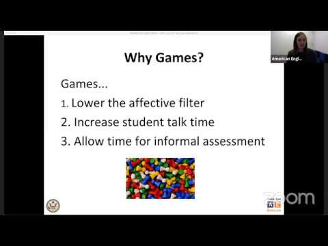 AE Live 1.6: Using Games to Build Vocabulary & Grammar Skills