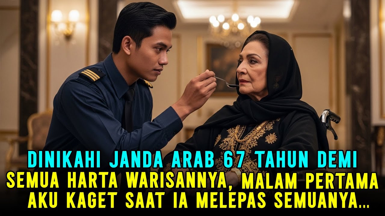 Dinikahi Janda Arab 67 tahun, majikanku sendiri yang lumpuh‼️ M4lam pertama aku syok saat ia lepas…