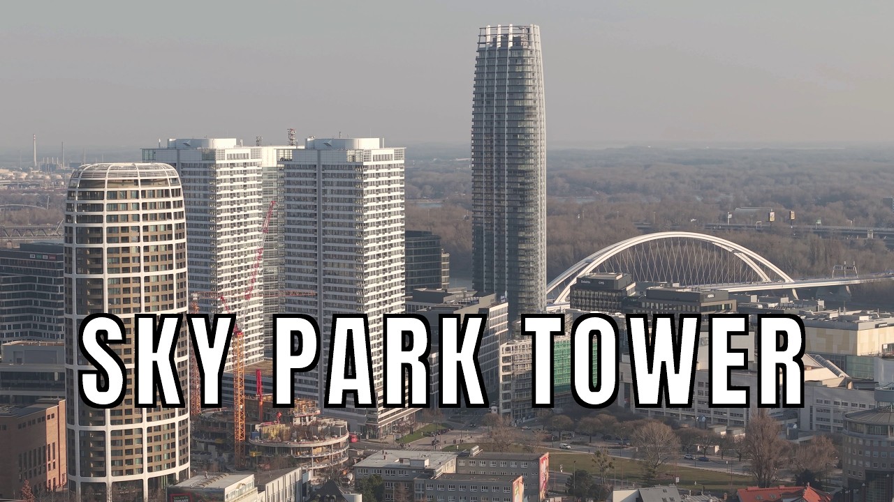 Sky Park Tower – Bratislava 4K Drone | Construction Update