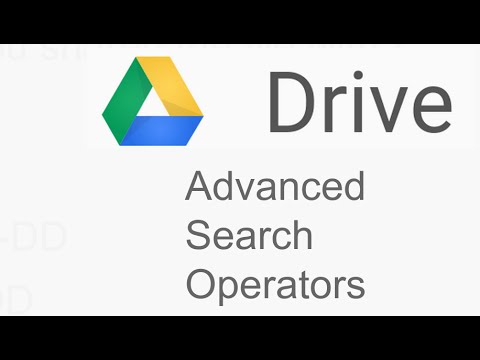 Finding files in Google Drive: searching with advanced operators -- Drive Search Ninja