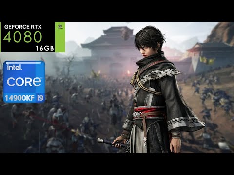 Dynasty Warriors Origins / Benchmark / 2K / 4K / DLSS OFF / FRAME GENERATION OFF / RTX 4080
