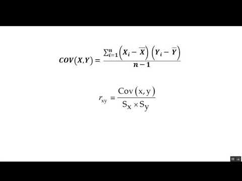 02 Covariance and Pearson Correlation in R