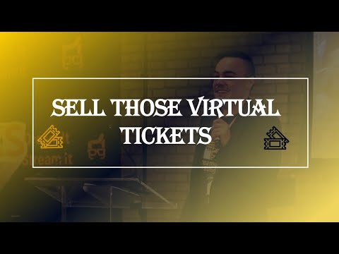 How to sell virtual tickets