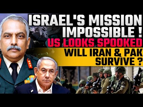 Fmr Defense Advisor, Gen Khandare| Israel's Mission Impossible! US spooked! Will Iran & Pak Survive?