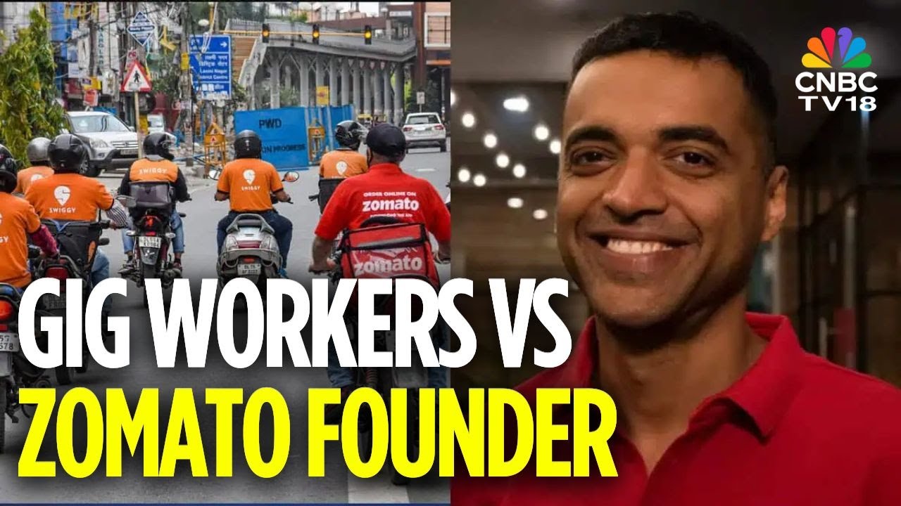 Gig Workers Union Spars With Zomato's Deepinder Goyal On NY Strike & Fair Pay