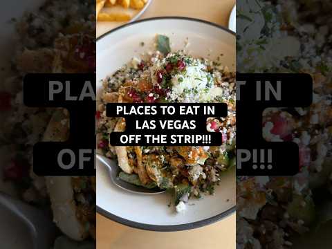 PLACES TO EAT IN LAS VEGAS OFF THE STRIP‼️RESTAURANT WEEK!!! #simplyvegas #vegasfoodies #vegaseats