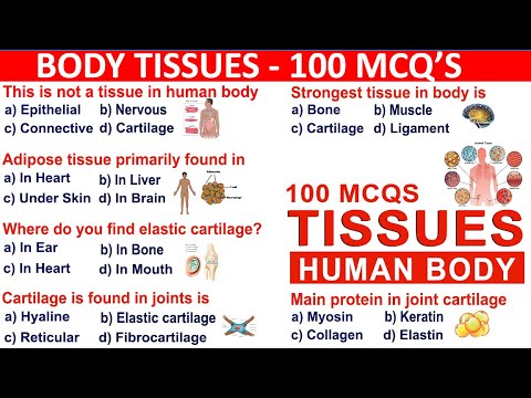 Tissues mcqs | Tissues human body mcqs | MCQs on Connective Tissue | epithelial tissue mcqs #tissue