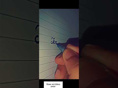 Jena name written 😄💖 drop your name in comment box #writtingskill #youtubeshorts #viralreels