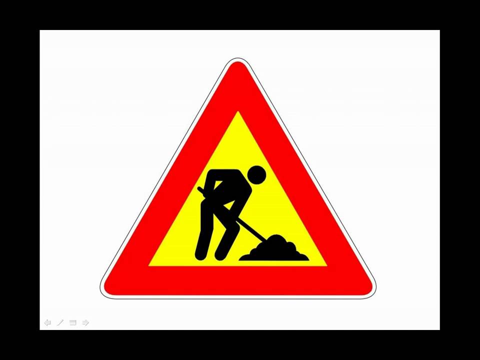 e-flashcard SAMPLE - [road sign]