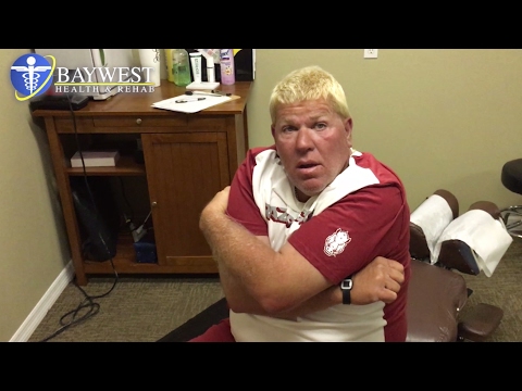John Daly PGA Champion Golfer Gets Manipuflex at Baywest in New Port Richey!