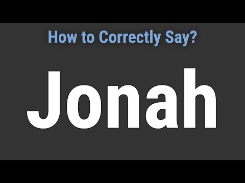 How to Pronounce Name Jonah (Correctly!)