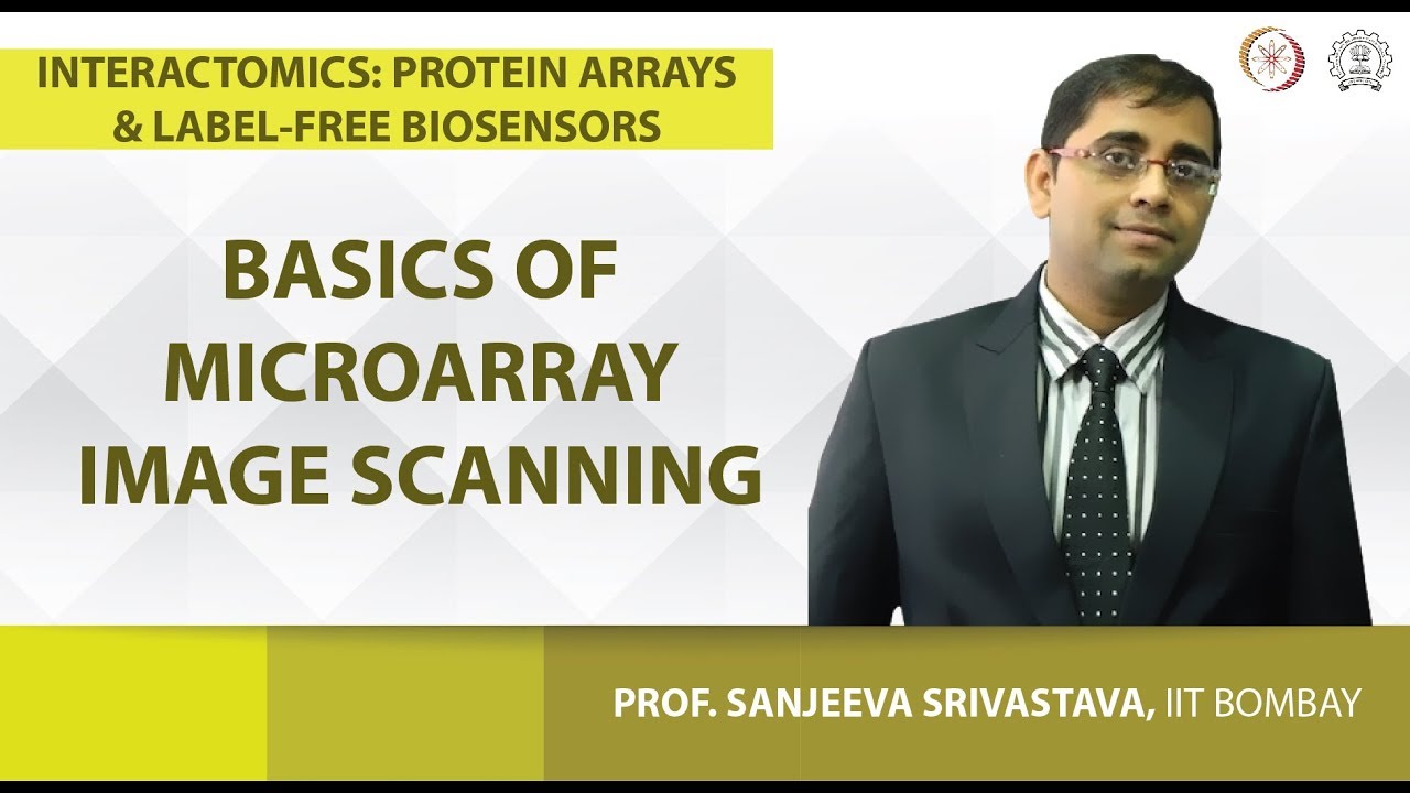 Basics of microarray image scanning