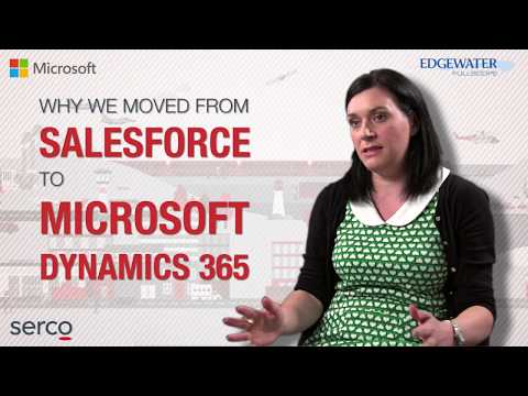 Why Serco moved from Salesforce to Microsoft Dynamics 365