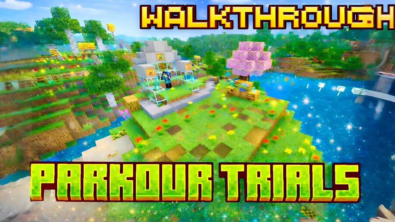 Parkour Trials - Official Walkthrough (Minecraft Map)