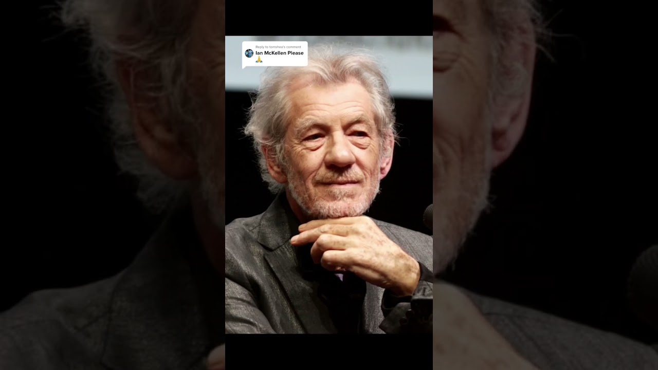 Ian McKellen before & after #viral #shorts #trending #beforeandafter #lotr #gandalf #ianmckellen