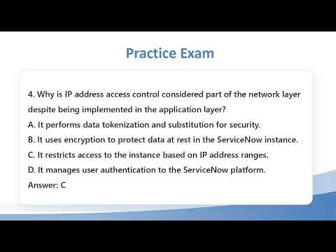 ServiceNow Certified Technical Architect (CTA) Exam Prep & Practice Test