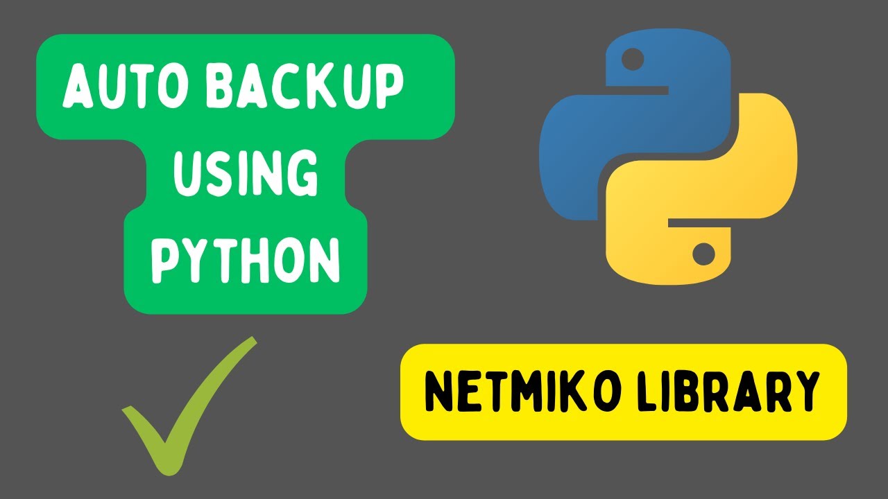 Backup Cisco device using python SSH netmiko