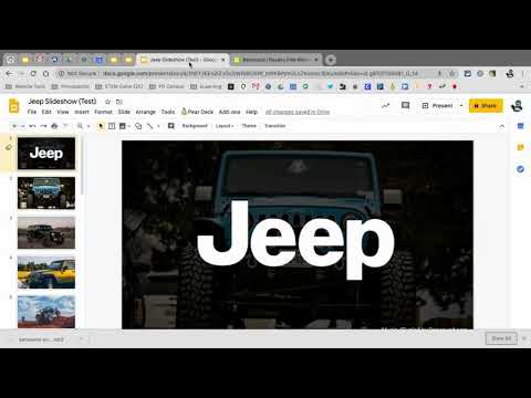 Google Slides Photo Slideshow (with Music)