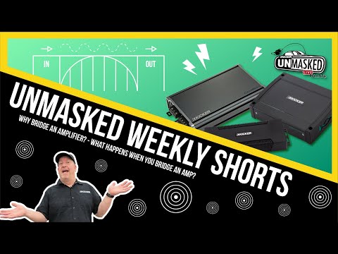 What Happens When You Bridge an Amp? - KICKER UnMasked - Shorts