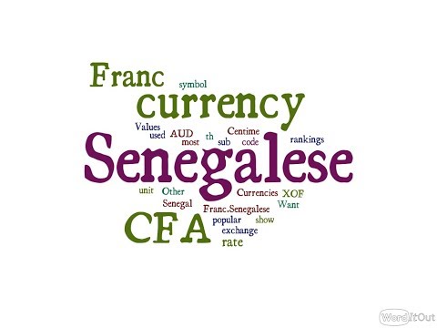Senegalese Currency - CFA Franc