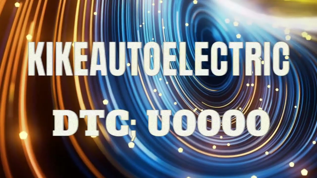 Código U0000, Sintomas, Solución y Causas