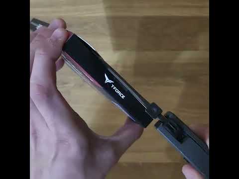 Unboxing Fastest DDR5 RAM in The World! 7200MHz CL34 Teamgroup T-Force Delta RGB 32GB #shorts #pc