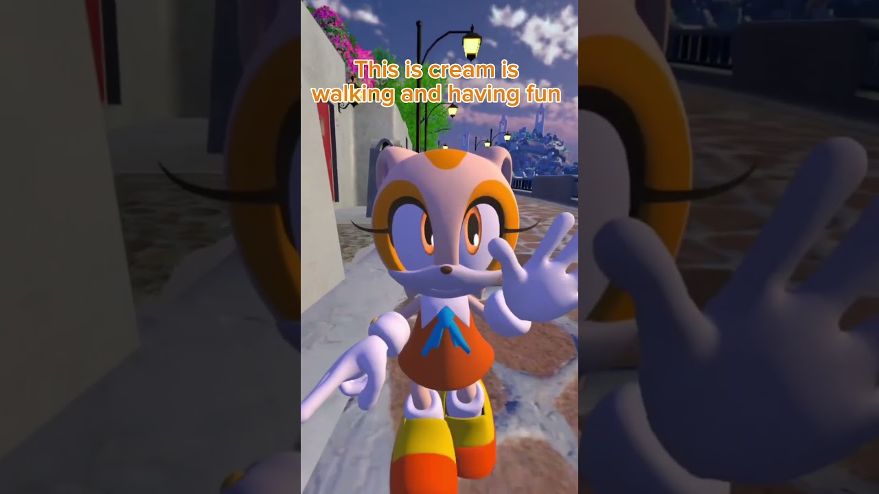 Cream overprotected big sister #amyrose #sonic #vrchat #creamtherabbit