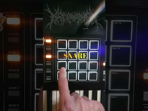How To Layout Drums On Pads For Easy Playback (Akai MPC 249)