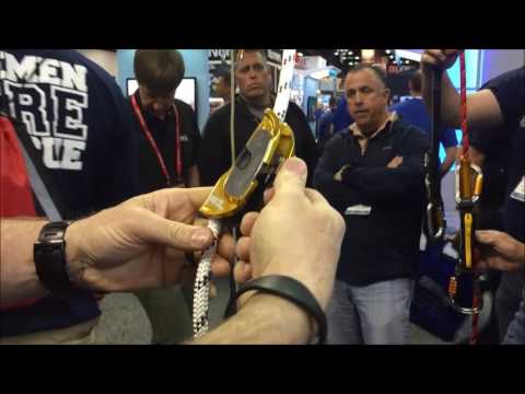 FDIC Int'l 2017: Petzl Displays its New and Improved RESCUCENDER