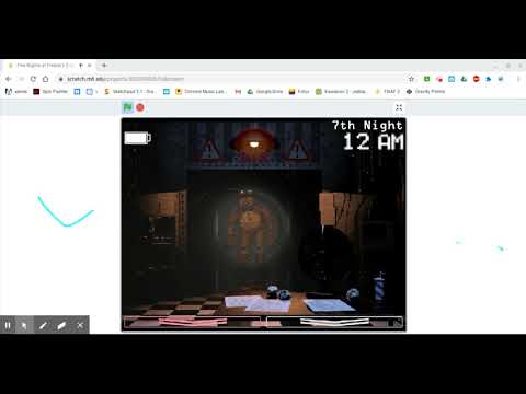 FNAF 2 on scratch on trash school computers