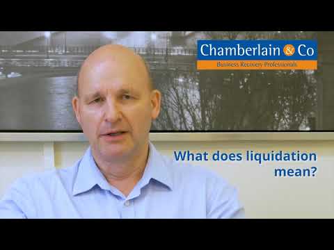 What does Liquidation mean?