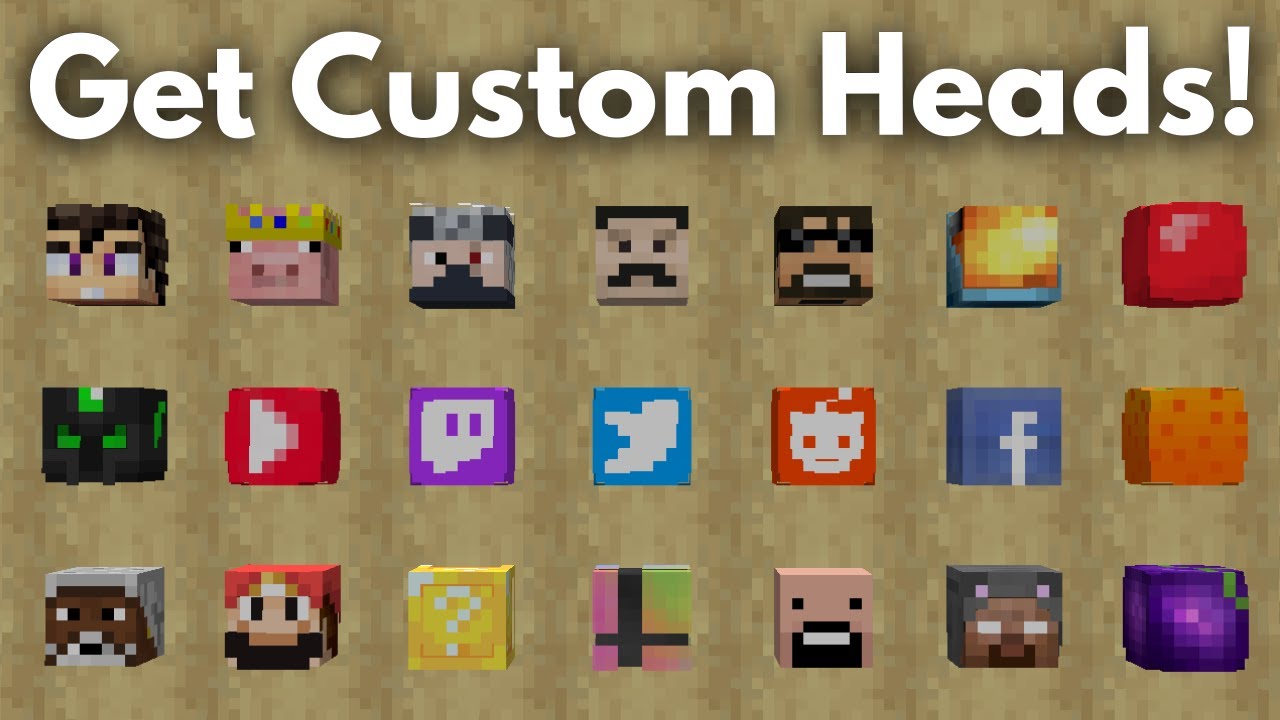 How To Get Custom Player Heads in Minecraft 1.21 (No Mods!)