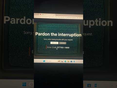 Netflix error D7702-1003 error solution #netflix #netflixseries #netflixindia #netflixerror