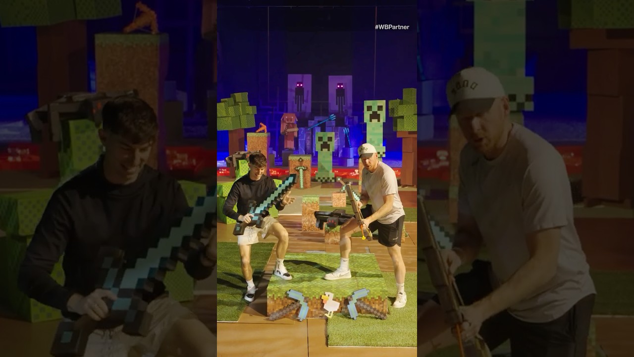 #wbpartner This was INSANE. Go get tickets for A Minecraft Movie today, only in theaters April 4th!