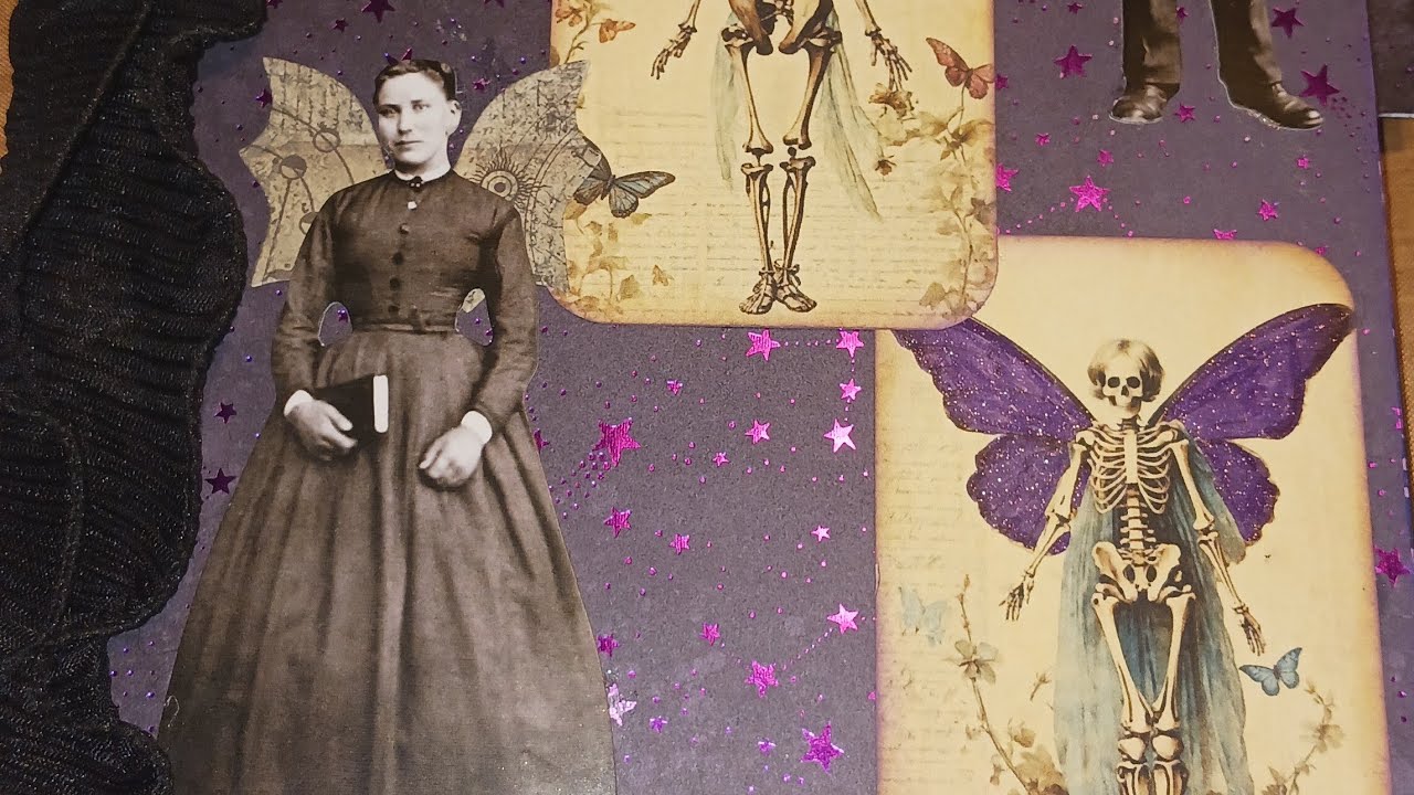 Finished Altered Composition Notebook & a Demonstration on GOOD Pigment Inks!