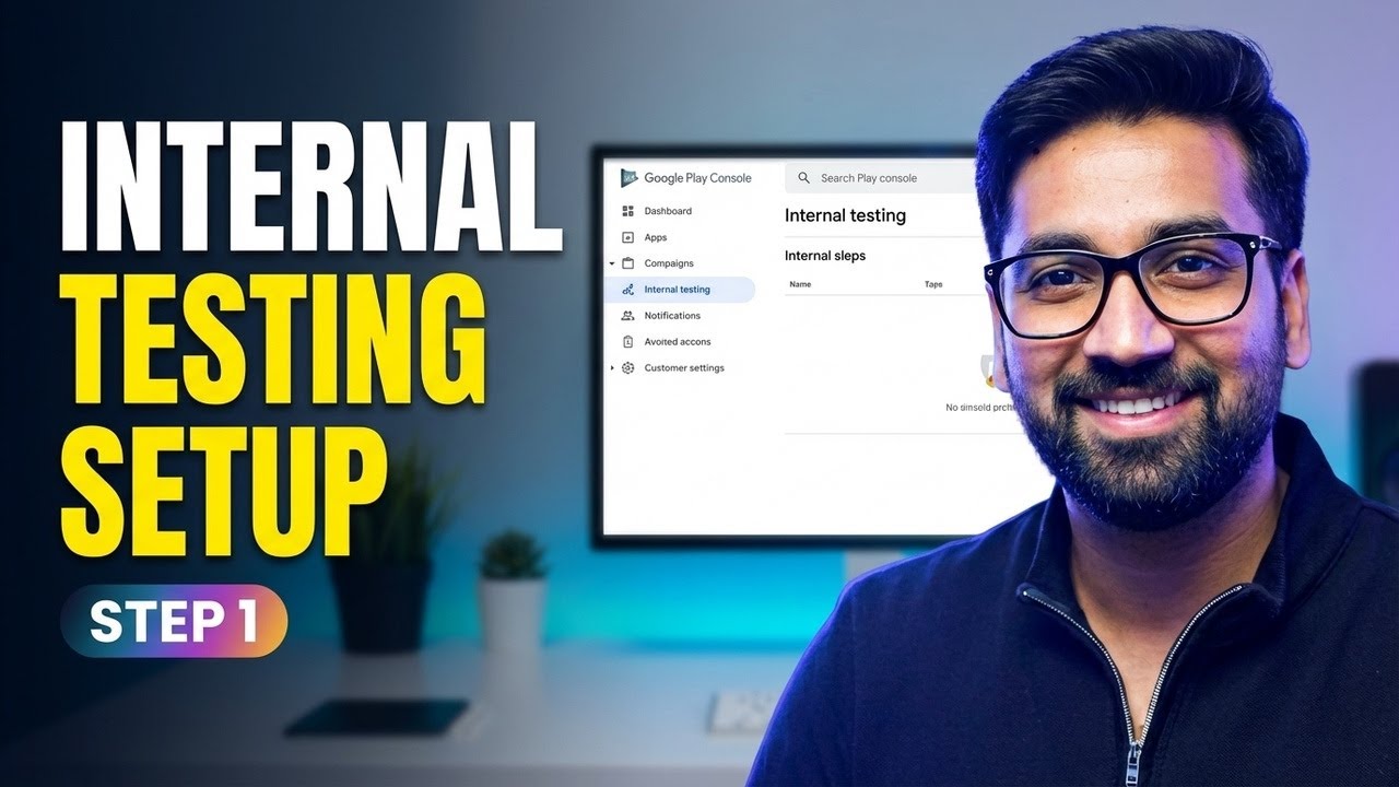 Publish APP To Google PLAY Store : Internal Testing Setup [2026] 🔥