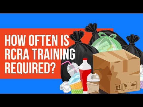 EHS Training: How often is RCRA training required?