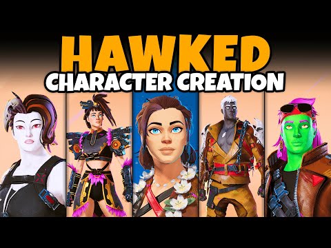 Steam Community :: Video :: HAWKED Character Creation (Male & Female ...